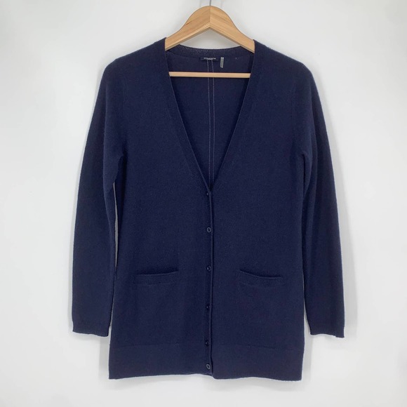 Magaschoni | Sweaters | Magaschoni 0 Cashmere Long Cardigan Button ...